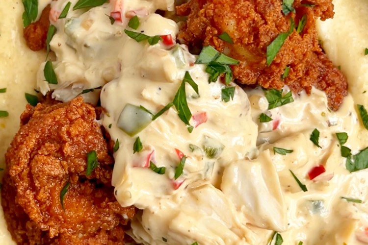 Crispy Shrimp & Grits with Jumbo Lump Crab Sauce: A Next-Level Southern ...